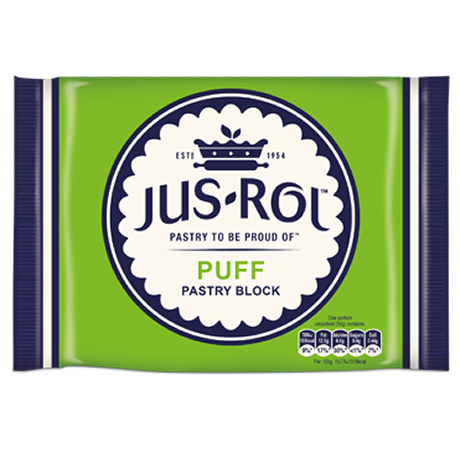 Frozen Puff Pastry Block | Ready-Made Pastry | Jus-Rol