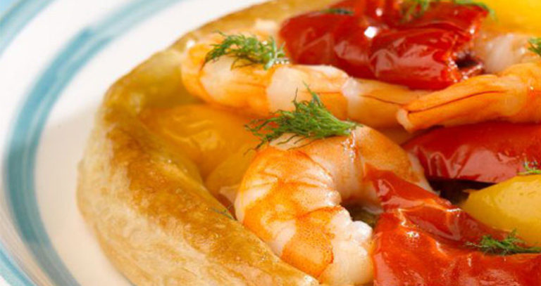 Pepper & Prawn Puff Rounds Recipe | Pastry | Jus-Rol