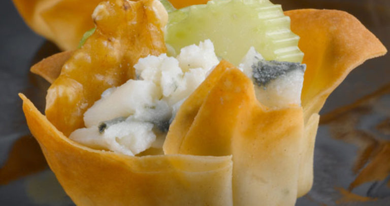 Roquefort, Celery & Walnut Filo Tartlet Recipe | Jus-Rol