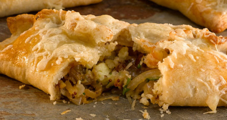 Shortcrust Two Cheese & Onion Pasty Recipe | Jus-Rol