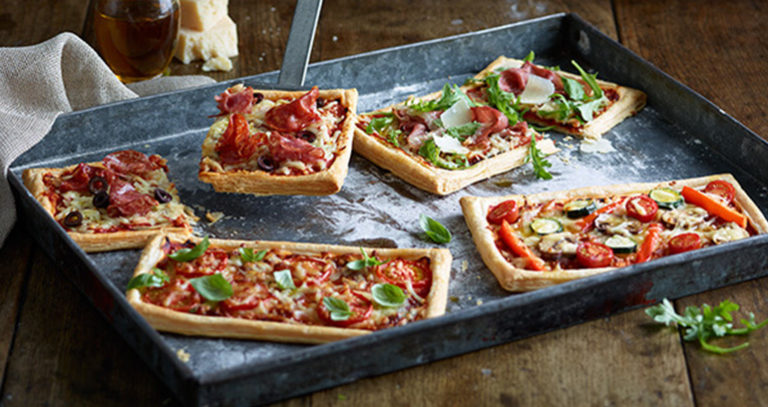 Puff Pastry Pizza Recipe | Ready-Made Pastry | Jus-Rol